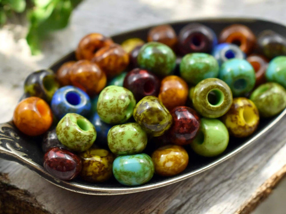 50G Mixed Picasso Czech 2/0 Seed Beads - Czech Glass Seed Beads – The ...